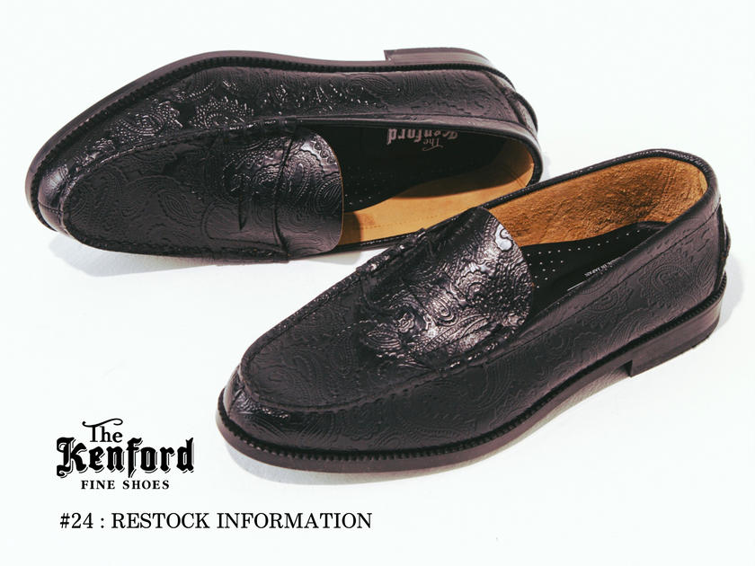 #24 RESTOCK INFORMATION – THE KENFORD FINESHOES