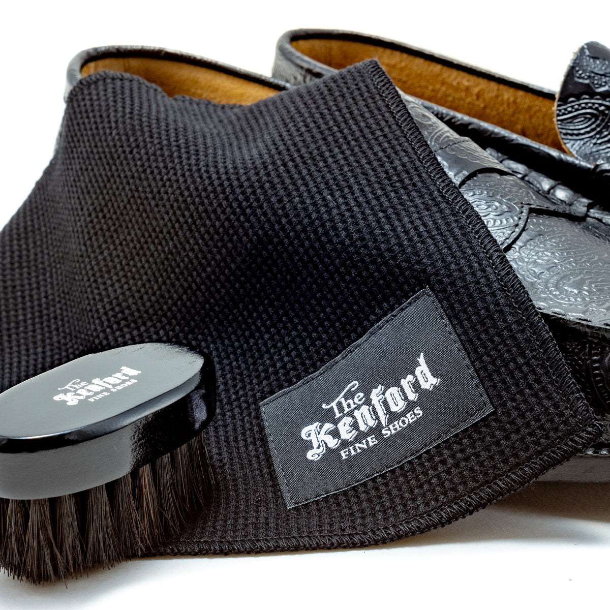 SHOE CARE WAFFULE CLOTH – THE KENFORD FINESHOES